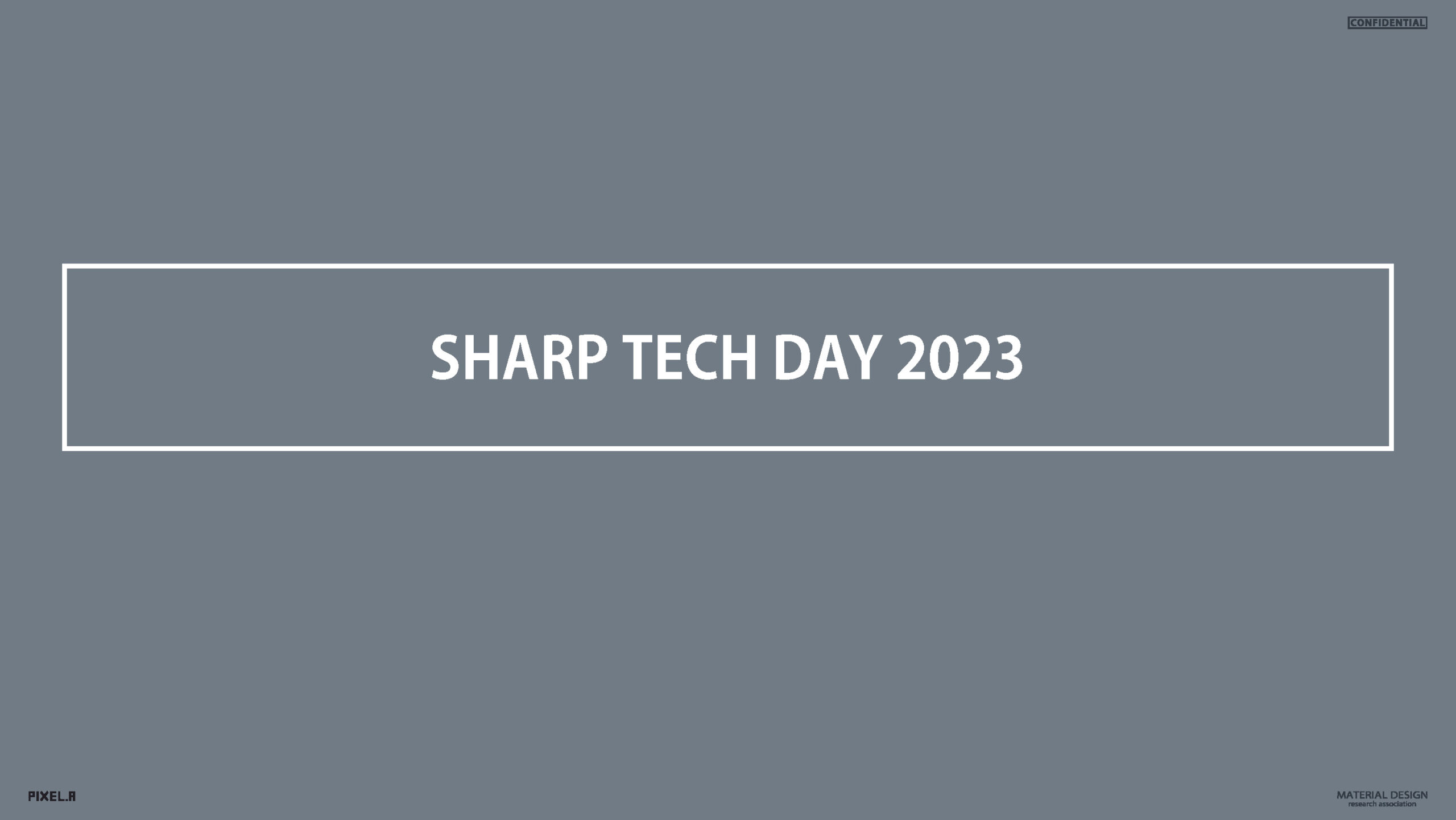 国内展示会トレンドレポート｜SHARP TECH DAY 2023 – マテリアルデザイン研究協会